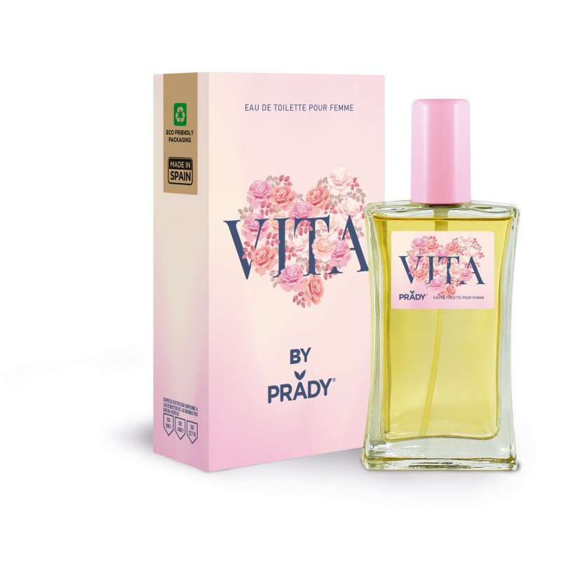 Vita Eau de Toilette Prady 100 ml | Perfume Cítrico y Refrescante para ...